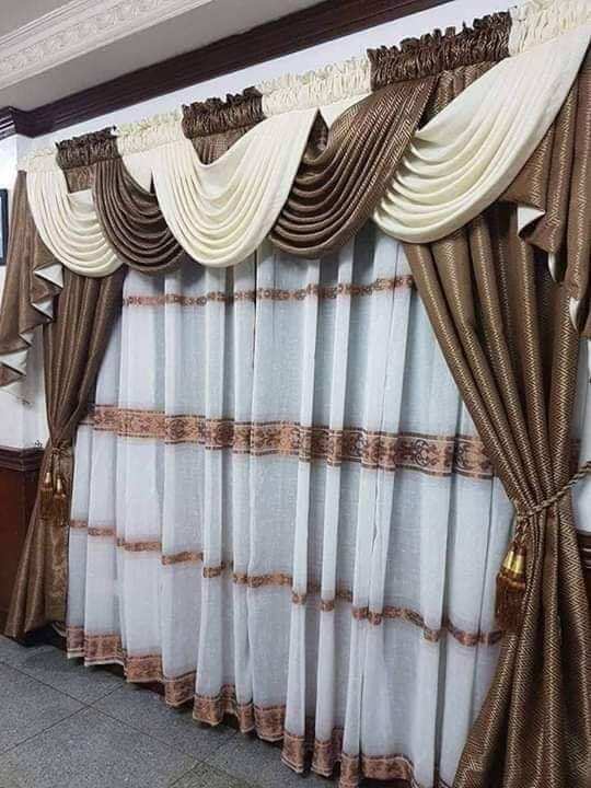 swag window curtain high quality fabric | Lazada PH