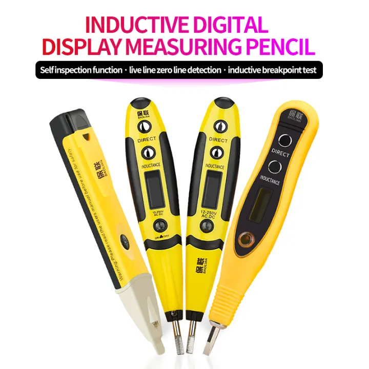 Digital display electric pen multi-functional screwdriver electrician ...