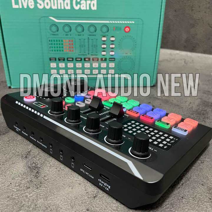 mixer soundcard murah live streaming original mixer audio | Lazada ...