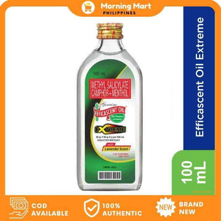 EFFICASCENT OIL Extreme with Lavender Scent 100ml | Lazada PH