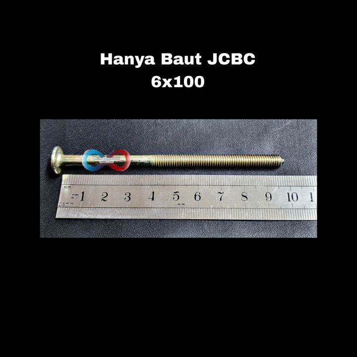 Baut JCBC Kuning M6x100 /Baut Knockdown Hanya Baut Per 10 pcs | Lazada ...