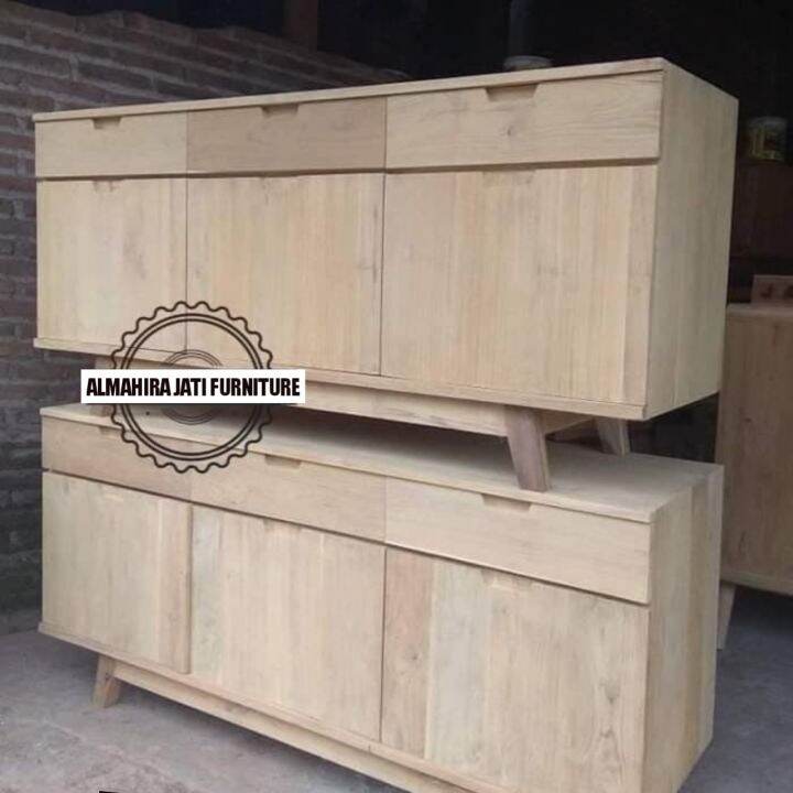 Buffet Meja TV kayu jati BIG SIZE 180cm - Buffet ruang tamu jati ...