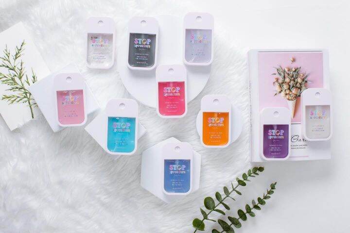 Stop Spreaders Spray Alcohol 75% 40ml. สเปรย์แอลกอฮอล์ 75% แบบพกพา มี ...