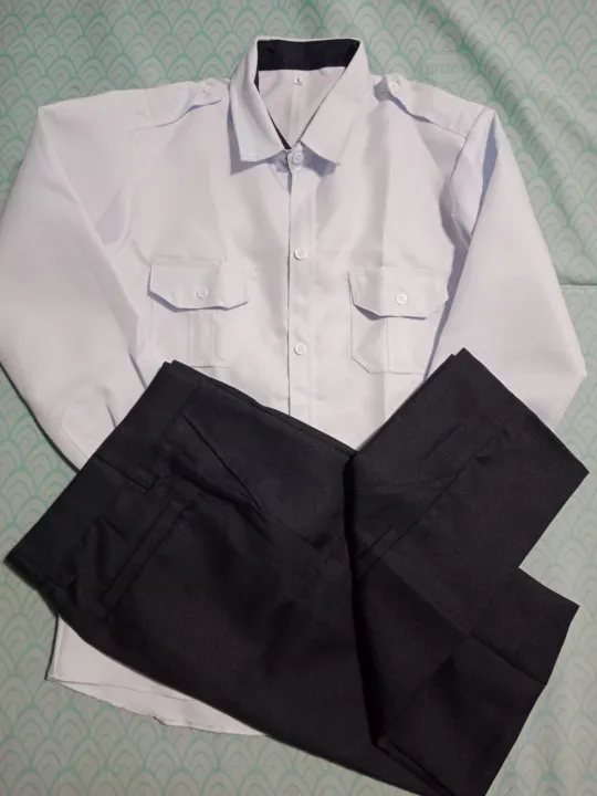 SET UNIFORM FOR SECURITY GUARD PLAIN | Lazada PH