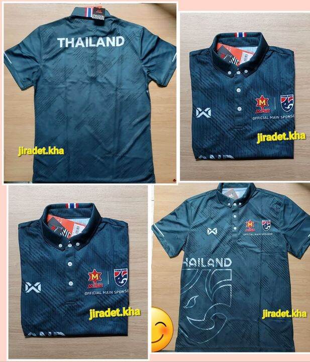 เสื้อโปโลWARRIX M150 ลายพรางเชียร์ไทย สีเทา ไซส์ (L ) รอบอก 42 นิ้ว ความยาวเสื้อ 28 นิ้ว คอปกแบบ ...
