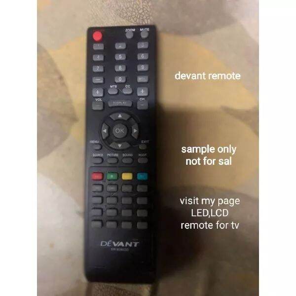 devant led tv remote (universal)100% na gagana sa tv mo | Lazada PH