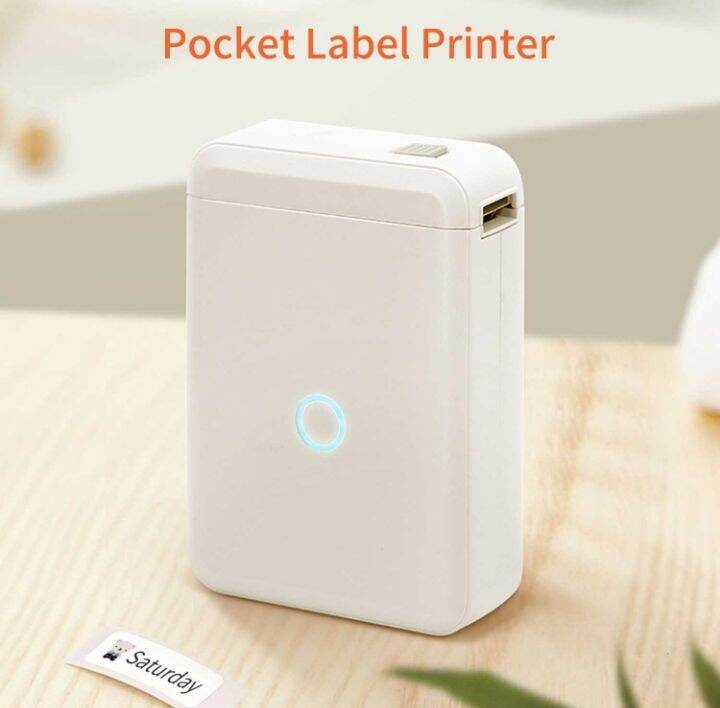 Niimbot Jingchen Mini Printer Thermal Label Maker Machine Wireless D110 ...
