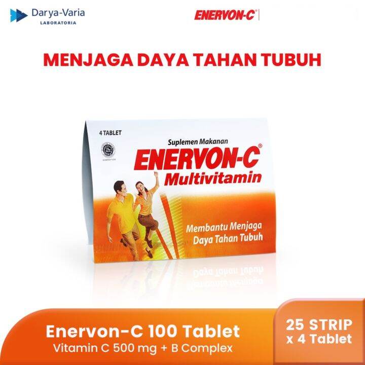 Enervon C Multivitamin 1 Box | Lazada Indonesia