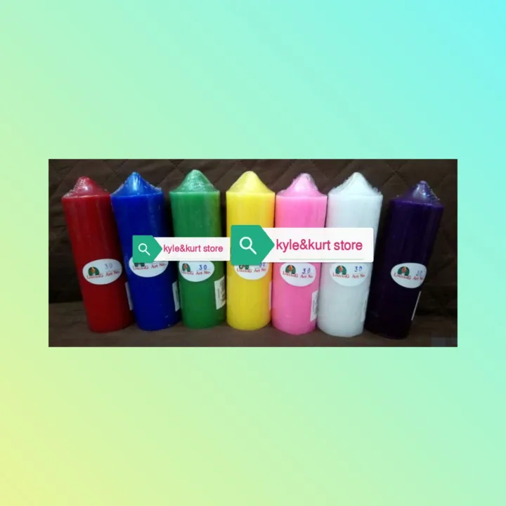 Liwanag Plain Pillar Candle#30(S#30) Size :2"x6" Sold Per Piece | Lazada PH