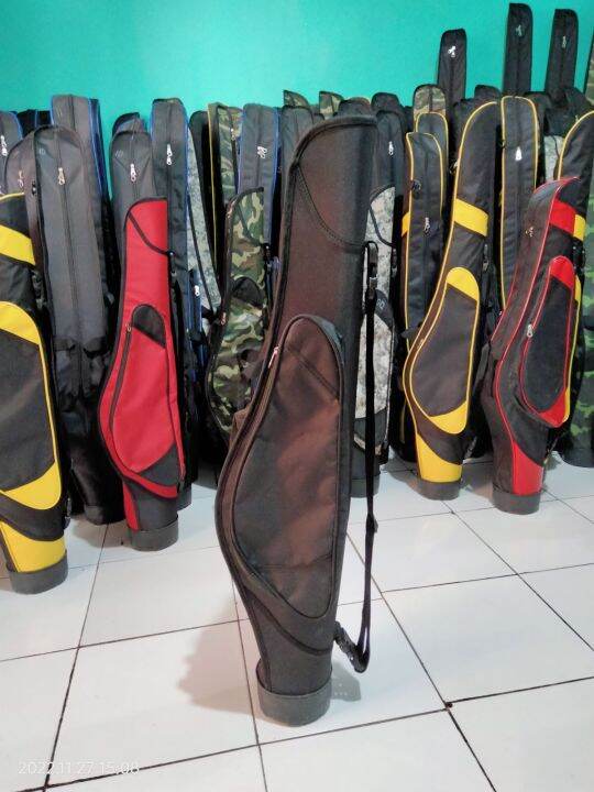 tas joran pancing hard case 80 hitam (fiber+mangkuk) | Lazada Indonesia