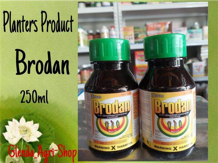 Brodan 31.5 EC Insecticide -PLANTERS PRODUCT- (250ml) | Lazada PH