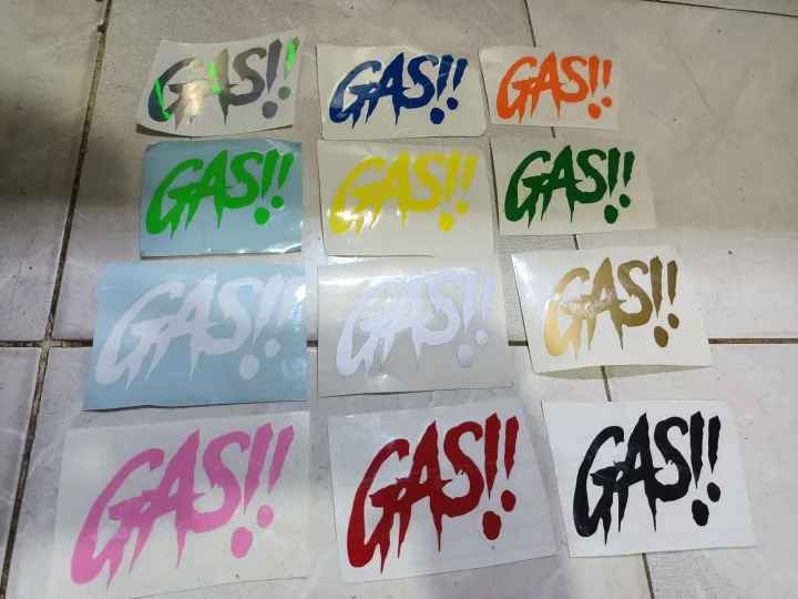 1 pcs STIKER CUTTING GAS TANGKI STIKER GAS HEREX | Lazada Indonesia