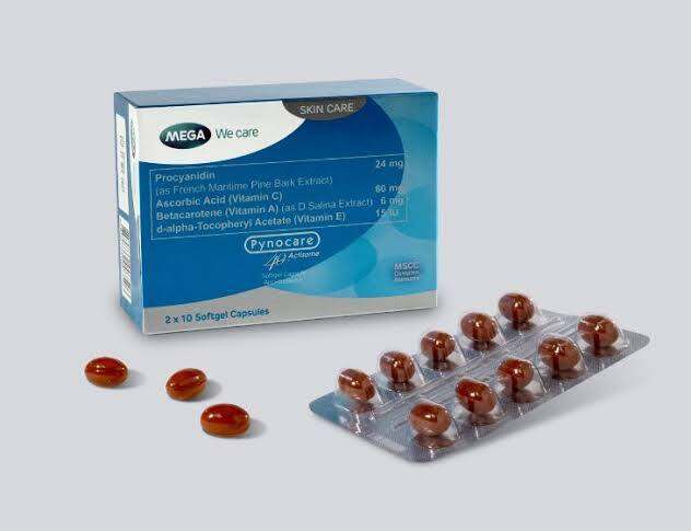 (20pcs) Pynocare 40 Actisome for Melasma Pekas Antioxidants 20 softgel ...