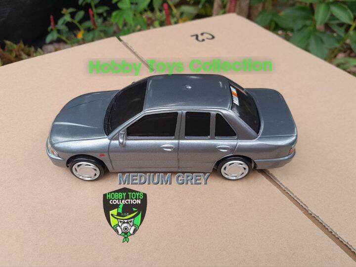 KERETA PROTON WIRA ( MEDIUM GREY ) SCALE 1/24 DIECAST | Lazada