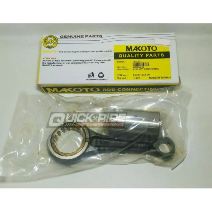 Makoto Connecting Rod Kit for CG125, RS100 / DT100, HD3 / BILP | Lazada PH