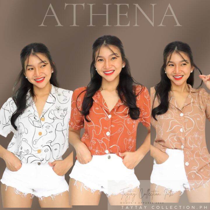 Athena Polo by Taytay Collection.Ph | Lazada PH
