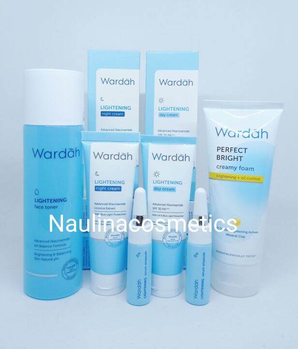[Ready] Paket Skincare Untuk Kulit Kusam / Paket Wardah Varian Lightening Untuk menghilangkan ...