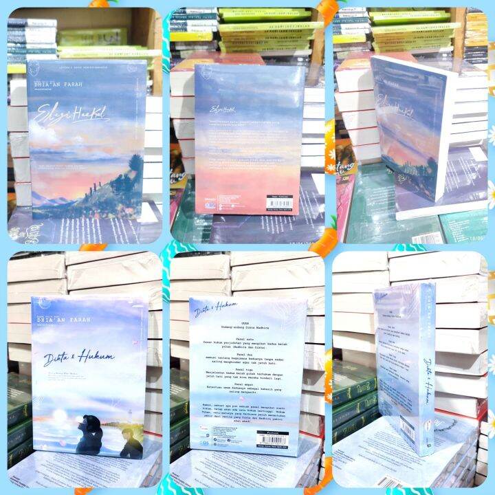 PAKET 2 NOVEL ELEGI HAEKAL DAN DIKTA & HUKUM - DHIAAN FARAH | Lazada ...