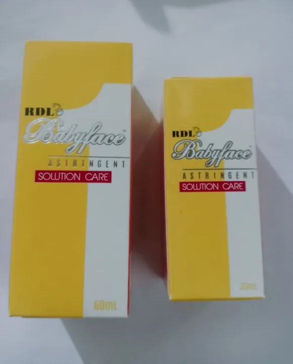 RDL BABYFACE ASTRINGENT SOLUTION CARE 1 (60ml & 30ml) | Lazada PH