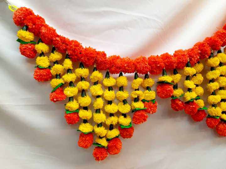 KK+5 Marigold Flower Thoran Door Decoration | Lazada
