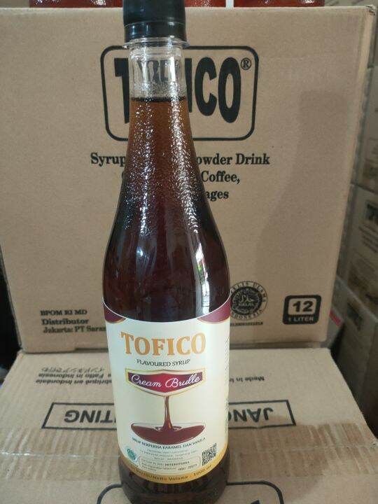 TOFICO SYRUP / TOFICO SIRUP (1 LITER ) - CREAM BRULLE | Lazada Indonesia