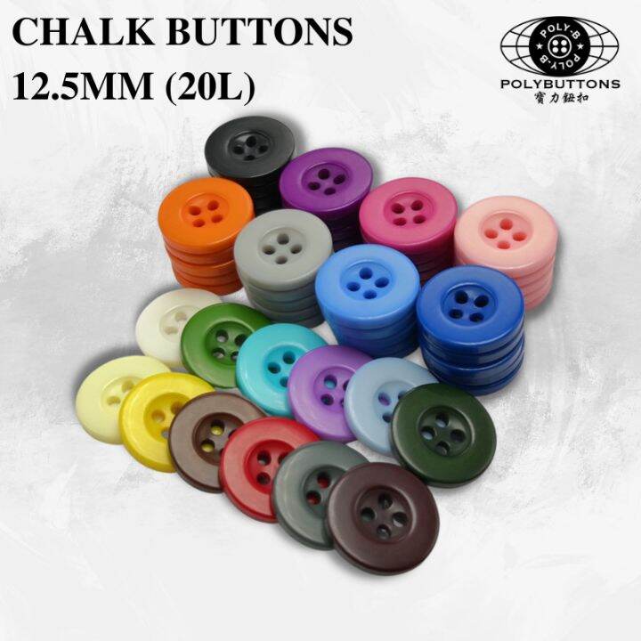 POLYBUTTONS Butang Baju Butang Kemeja Butang Uniform Shirt Button ...