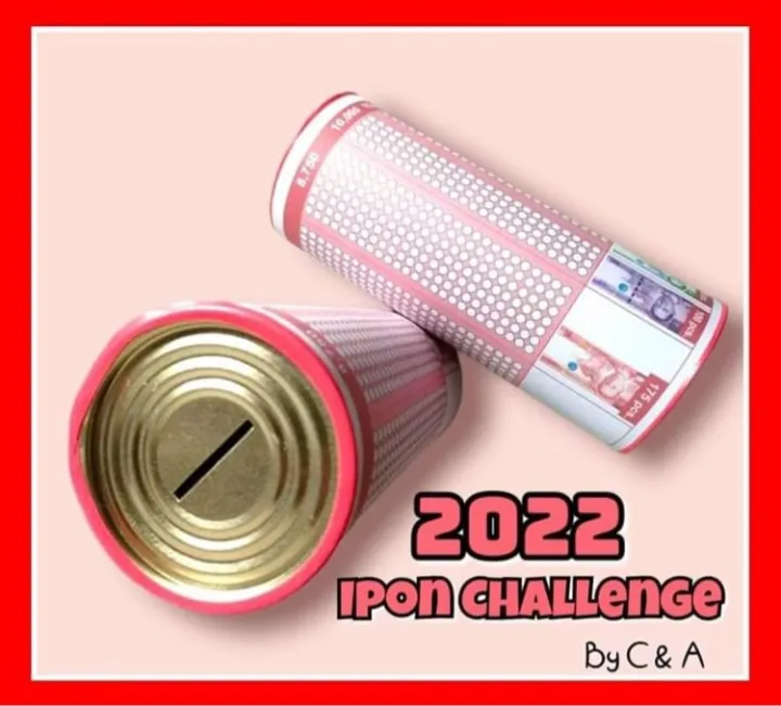 Alkansya Ipon Challenge 8inches P76,750 if complete New Packaging ...