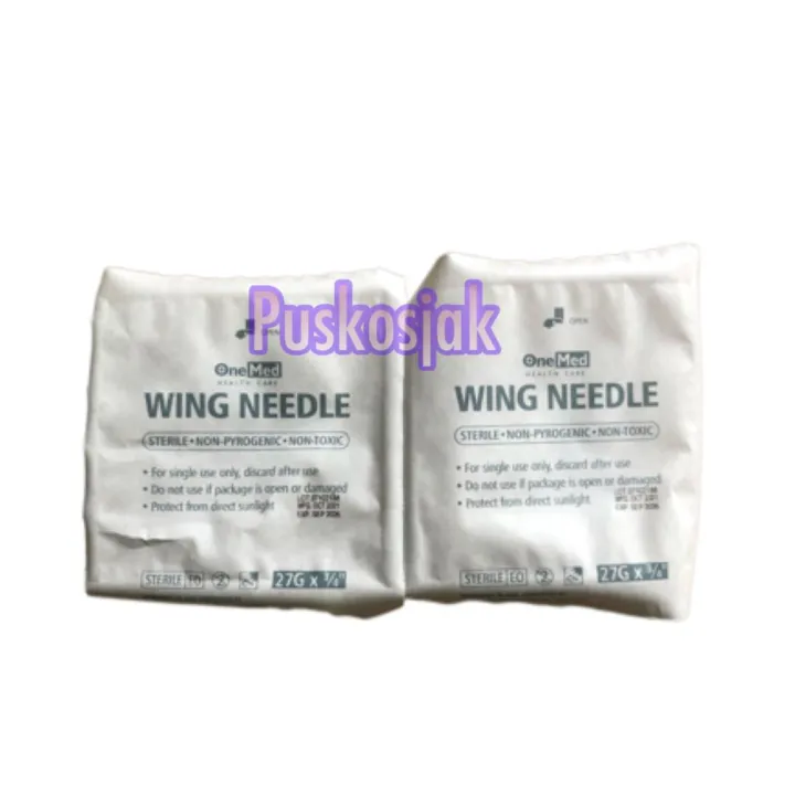 WINGS NEEDLE 27G ONEMED | Lazada Indonesia