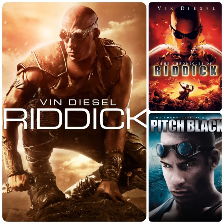 ริดดิค ครบ 3 ภาค Riddick 3-Movie Collection #หนังฝรั่ง #แพ็คสุดคุ้ม ...