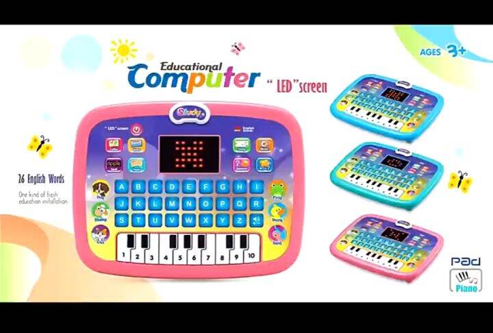 LED English Learning Tablet Computer For Kids English Early Education ...