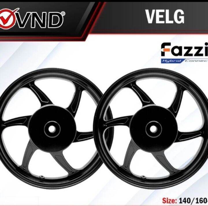 VELG RACING VND SIX STAR 140/160-14 YAMAHA FAZZIO 125 | Lazada Indonesia