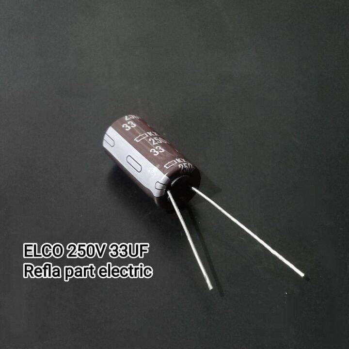 CAPACITOR ELCO 250V 33UF | Lazada Indonesia