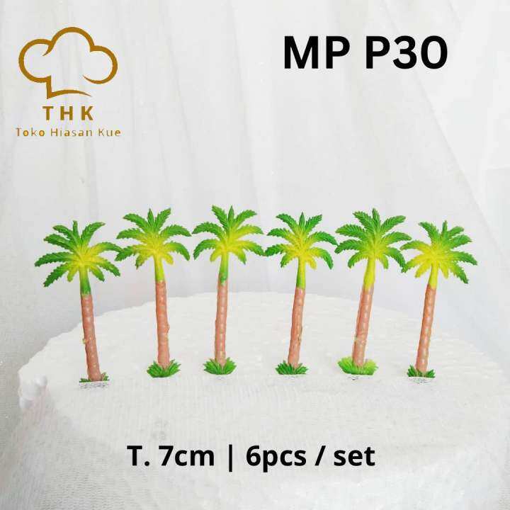 MP P30 - Hiasan Kue Cake Topper Plastik Pohon | Lazada Indonesia