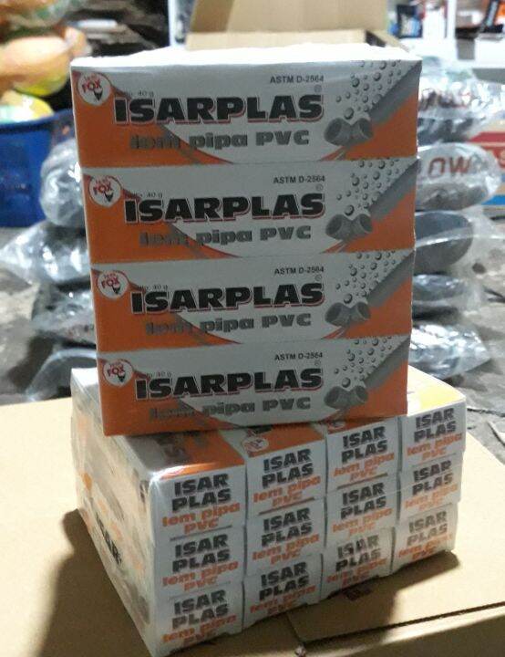 Lem ISARPLAS 40 grm/Lem Pipa PVC/Lem Paralon | Lazada Indonesia