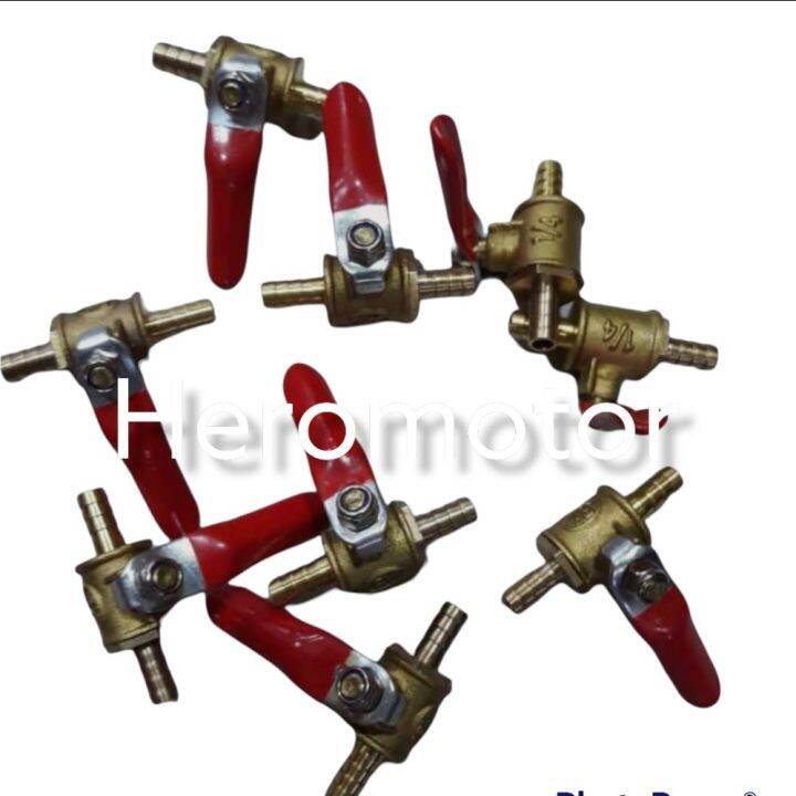 kran bensin motor universal kuningan 1/4 keran bensin semua motor 1/4 | Lazada Indonesia