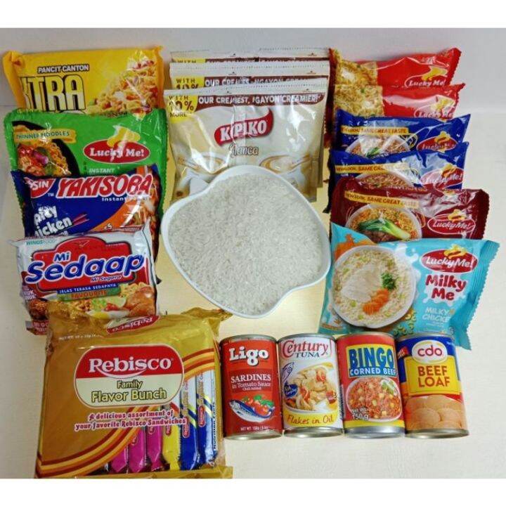 Grocery Package ( Essentials Package with Rice ) | Lazada PH