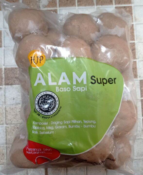 Bakso Sapi Alam Super Ukuran Besar Isi 20 Butir | Lazada Indonesia