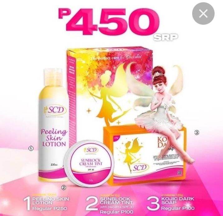 SCD PEELING SET THE PERFECT CARE | Lazada PH