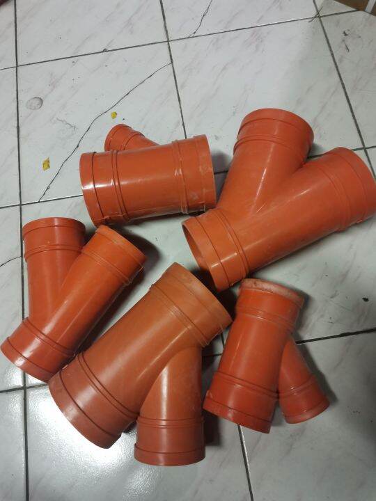 pvc orange sanitary wye 2x2 2x3 3x3 3x4 4x2 4x4 | Lazada PH