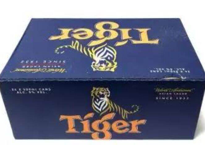 Tiger Black Strong Beer Pack 500ML x 24 cans | Lazada PH