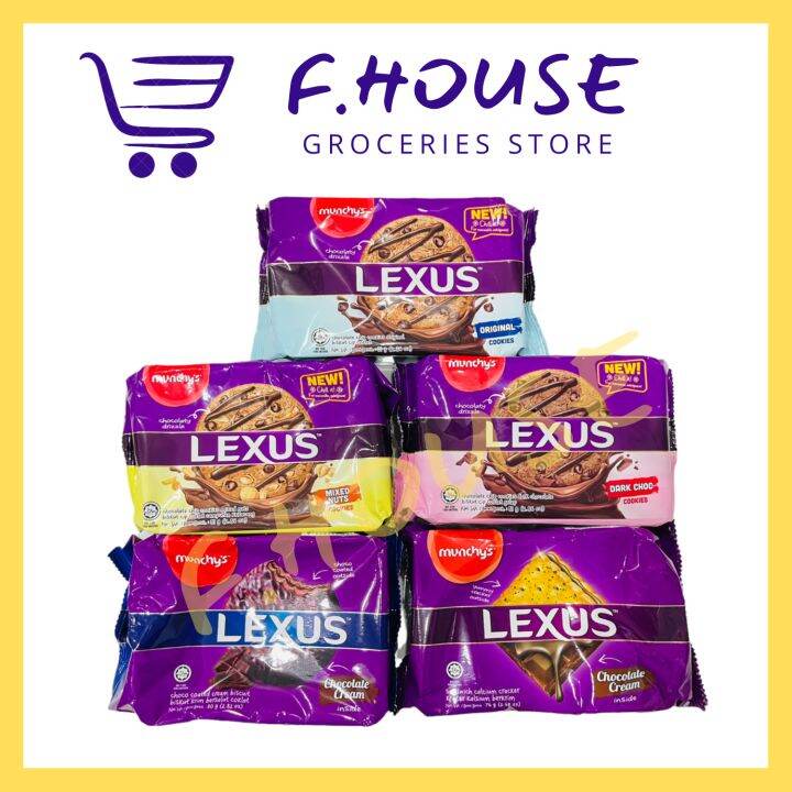 Munchy's Lexus With Chocolate Cream / Chocolate Coated / Dark Choc ...