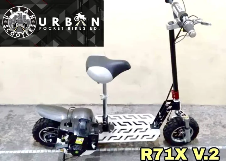 R71X V2 scooter Direct Drive by Bry’s Customs 71cc 2-stroke Huasheng engine | Lazada PH