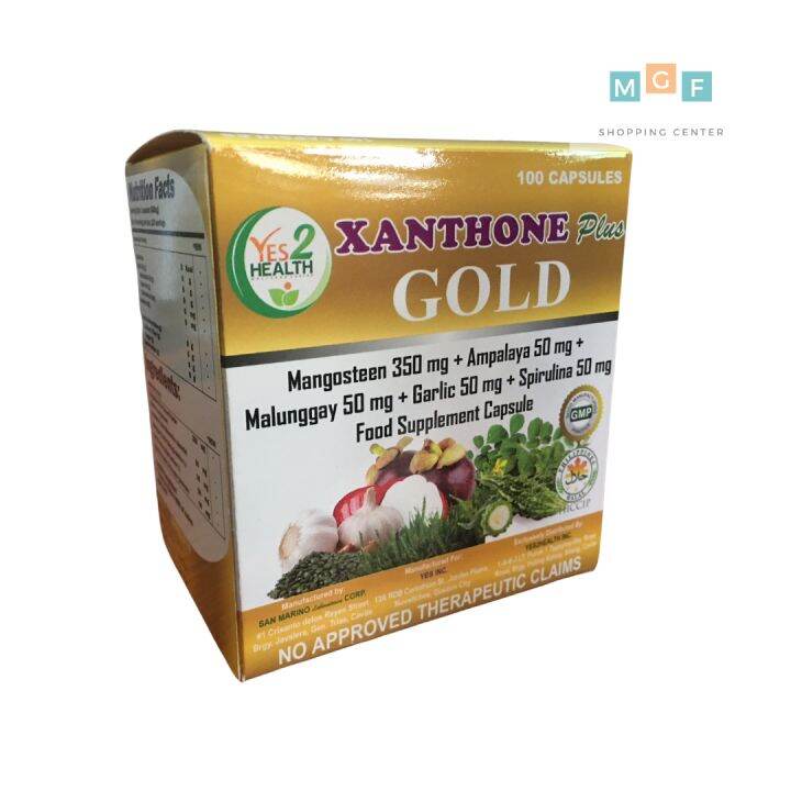 Xanthone Plus GOLD (30/50/100 Capsules) | Lazada PH