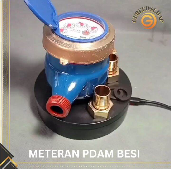 Meteran PDAM Bodi Besi Air Water Meter 1/2 Inci | Lazada Indonesia