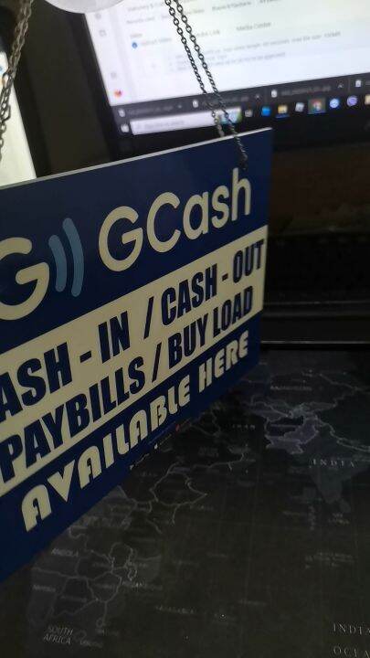 GCASH ACCEPTED HERE PAYBILL BUYLOAD - CLOSED DOOR BANNER | Lazada PH