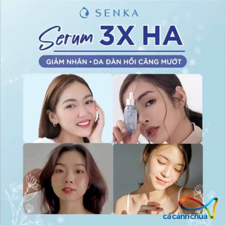 Serum Cấp Ẩm Chuyên Sâu và Cải Thiện Nếp Nhăn Senka Deep Moist 3X HA ...