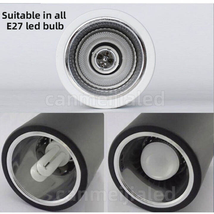 Free Replaceable Bulb】 Led Downlight Surface E27 Ceiling Light ...