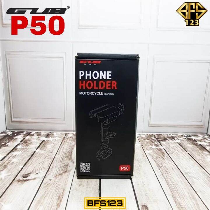 GUB P50 Phone Holder Handphone All Rotate 360 Flexible Full Alumunium ...