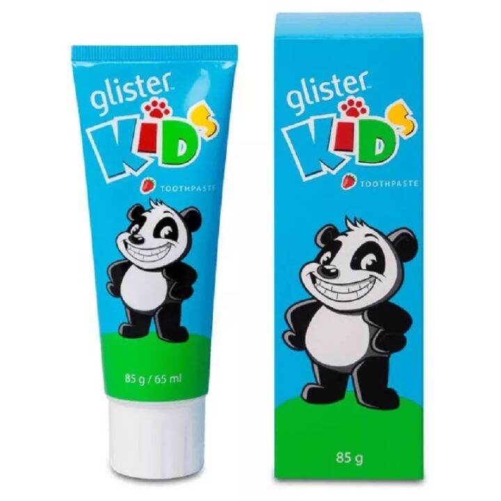 GLISTER Kids Toothpaste / Pasta Gigi / Odol Anak Rasa Strawberry 85 Gr ...