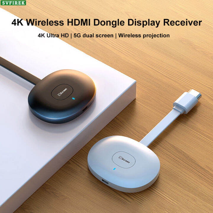 4K Ultra HD Mobile Wireless Screen Cast Mirroring Receiver 1080P ...